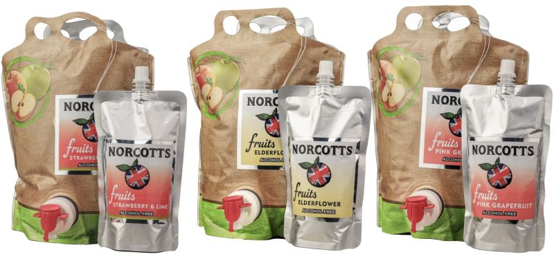 Norcotts Fruits Alcohol Free - Norcotts Cider